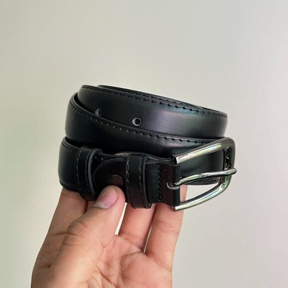 Accessories | Vintage Black American Western Simple Design Belt | Poshmark